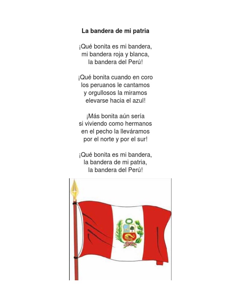 La Bandera de Mi Patria | PDF