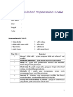 Pemeriksaan Gaf Scale | PDF