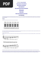 Treble Clef Cheat Sheet | PDF | Notation | Infographics