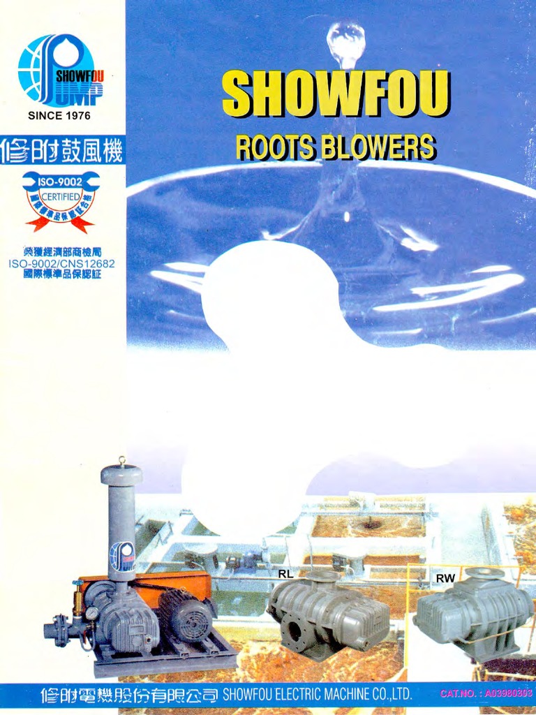Showfou Root Blower - RL-RLV-RW | PDF