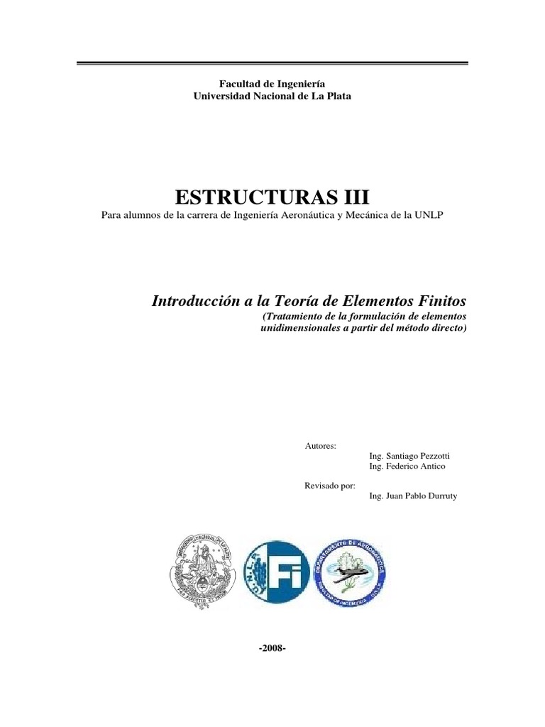 Introduccion A La Teoria de Elementos Finitos - 08 PDF | PDF | Método ...