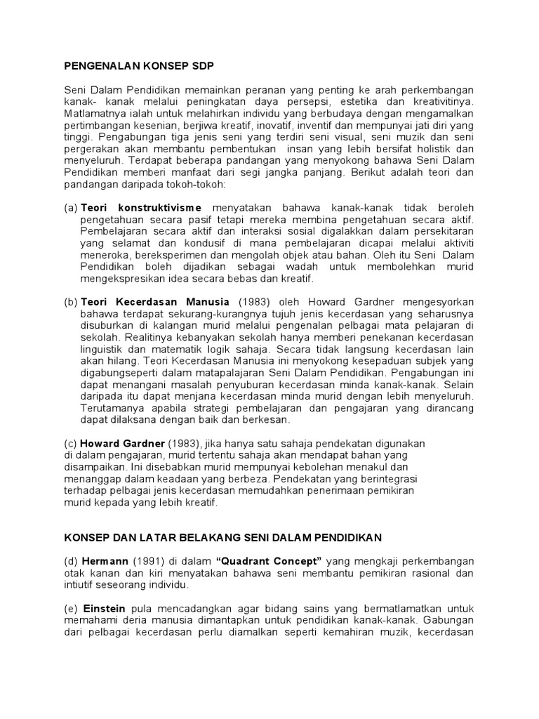 Pengenalan Konsep SDP | PDF