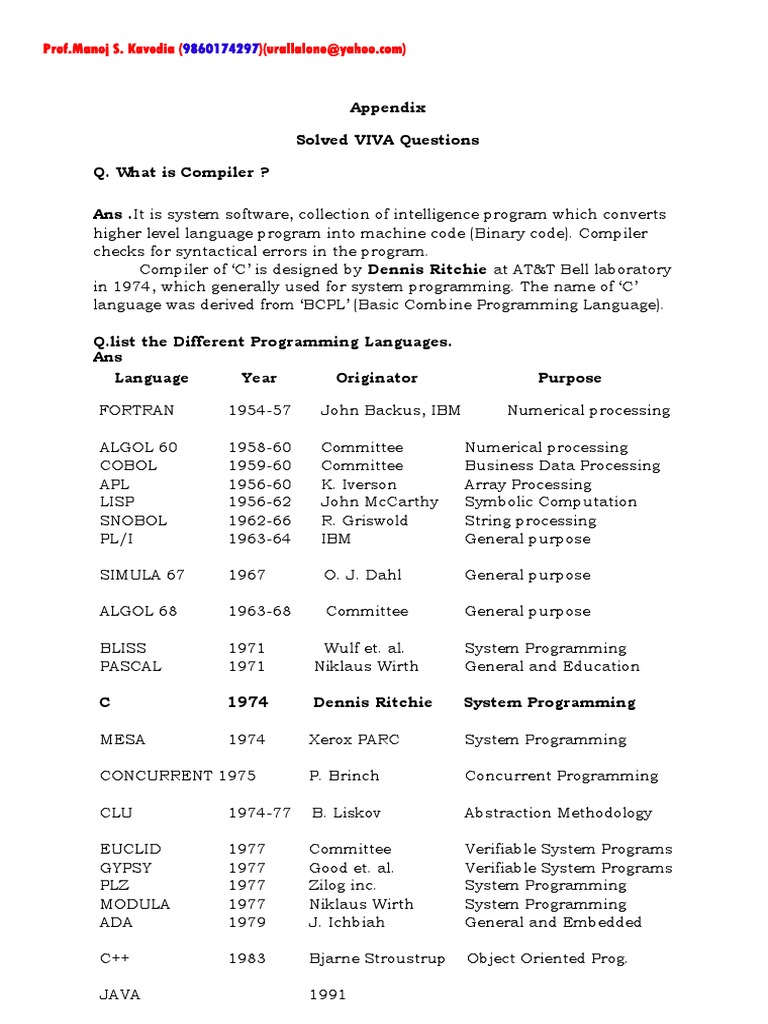C 127027 VIVA Questions | PDF | Pointer (Computer Programming) | C (Programming Language)