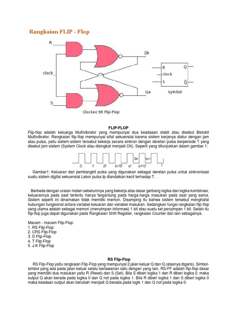 Rangkaian FLIP Flop | PDF