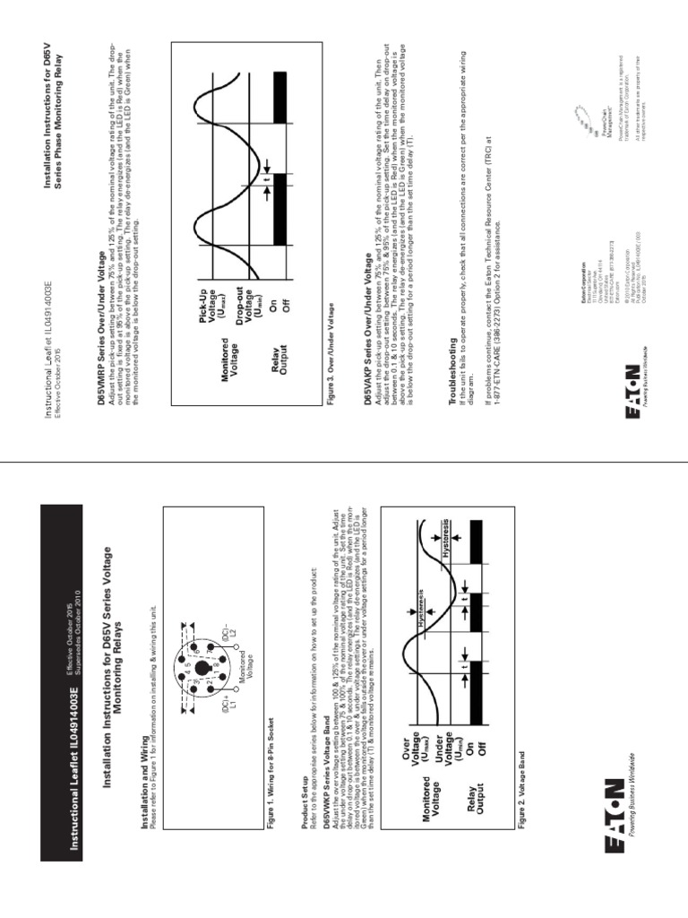 Eaton Corporation Electrical Sector 1111 Superior Ave. Cleveland, OH ...