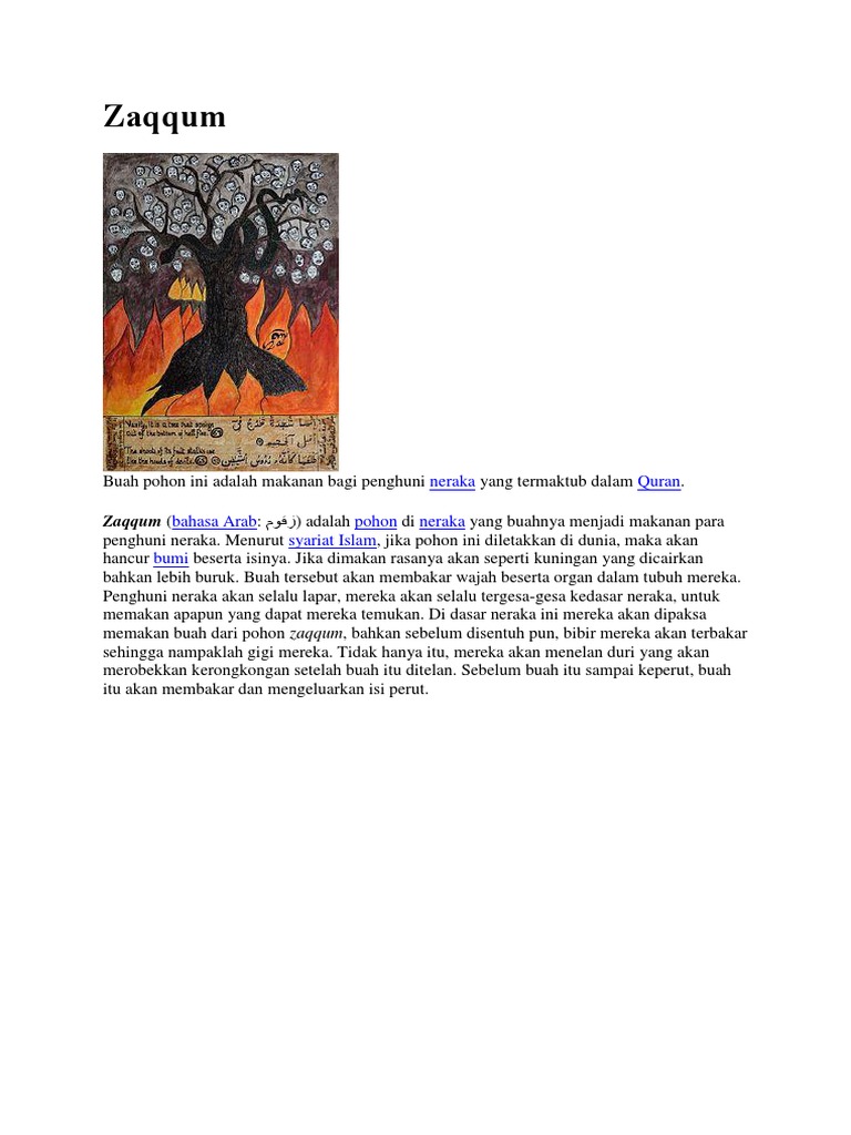 Zaqqum | PDF