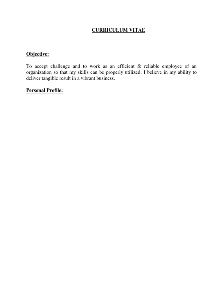 Curriculum Vitae | PDF | Cognition | Behavior Modification