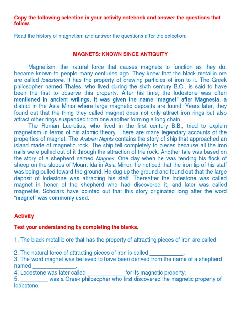History of Magnetism | PDF