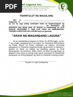 Example of Solicitation Letter Filipino | PDF