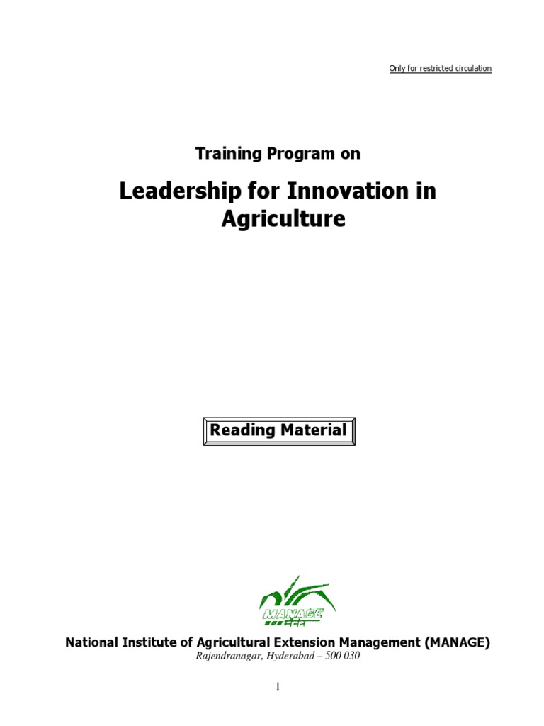 Leadership Module | PDF | Self Efficacy | Motivation