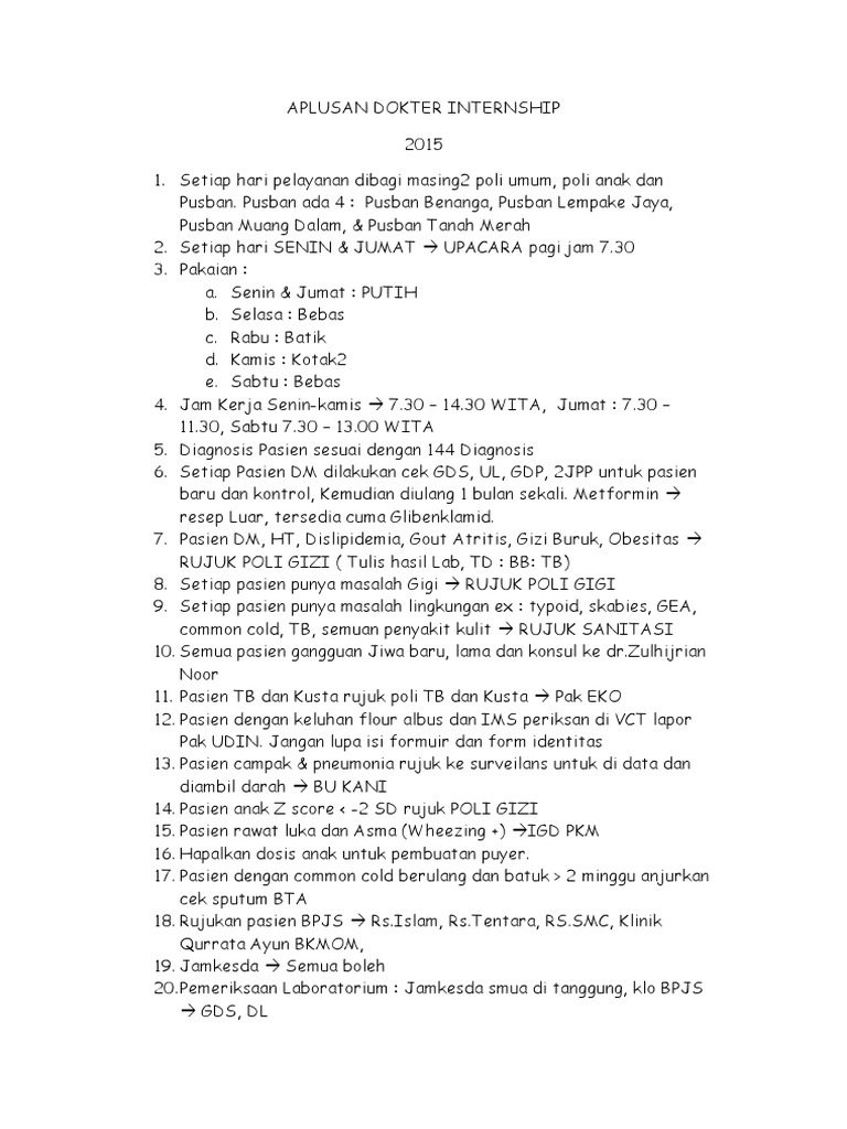 Aplusan Dokter Internship | PDF | Pengembangan Diri | Kesehatan Holistik