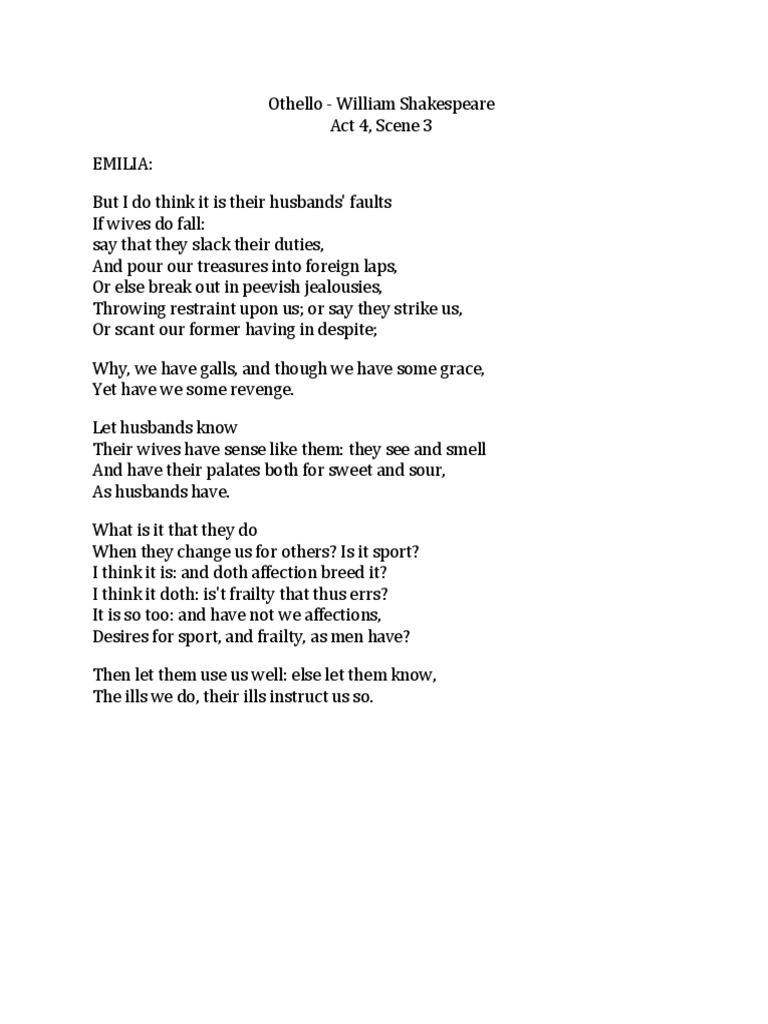 Othello | PDF | Religion & Spirituality