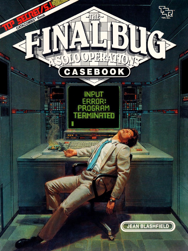 The Final Bug - TSR Top Secret Solo Book | PDF | Leisure