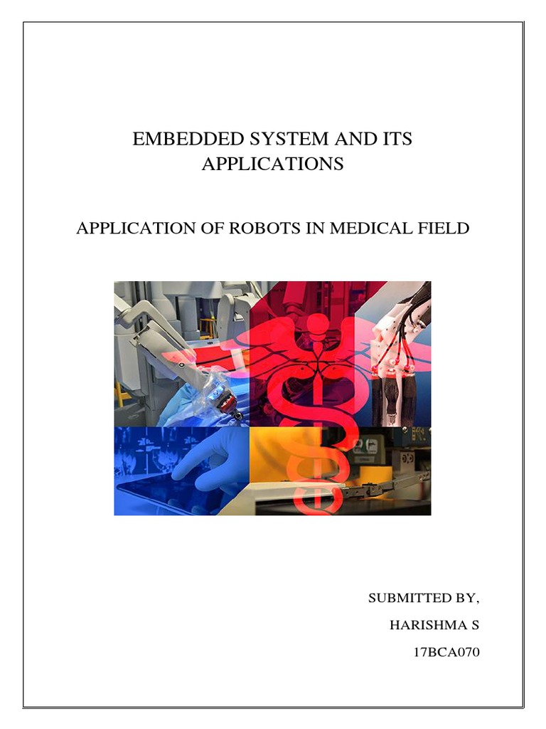 Embedded System and Its Applications | PDF | Robot | Robotics