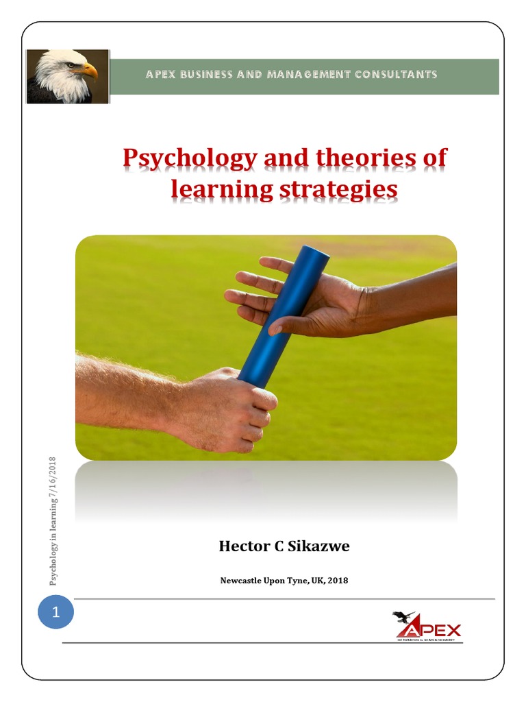 Psychology and Theories of Learning Strategies | PDF | Learning ...