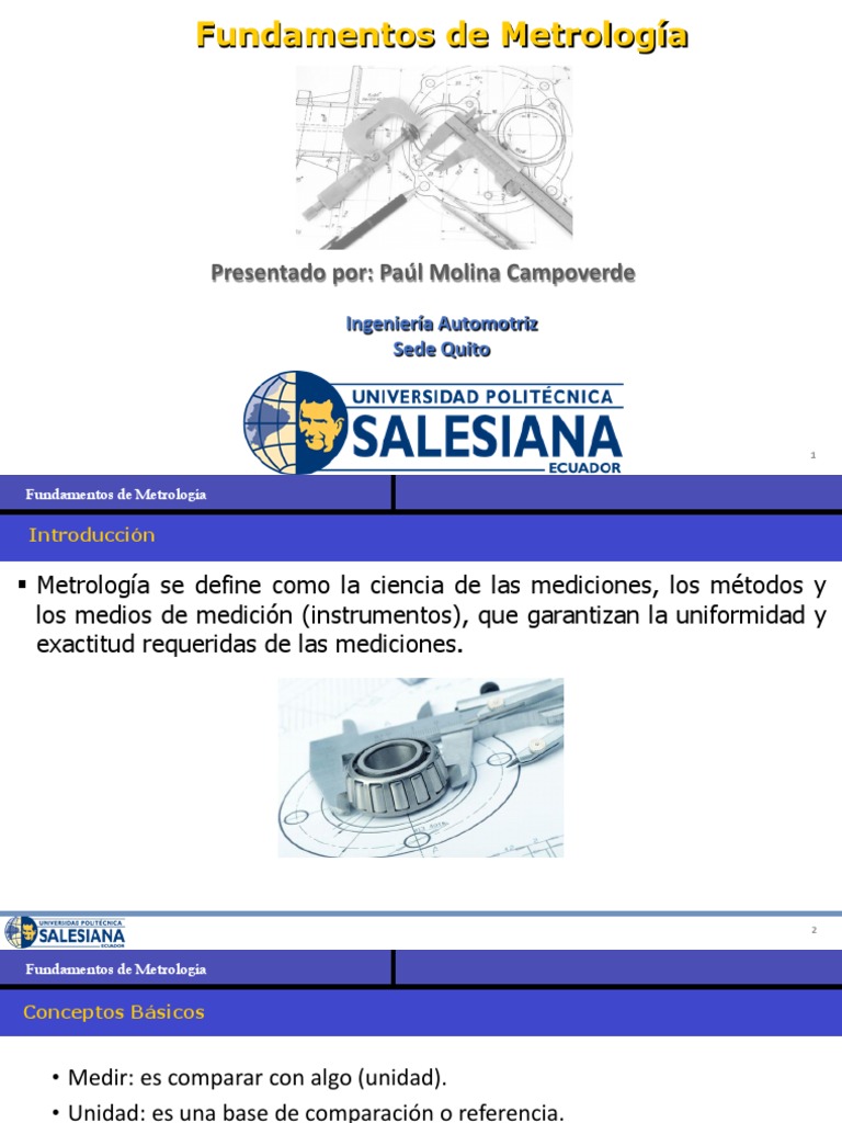 Fundamentos de Metrologia | PDF | Unidades de medida | Metrología