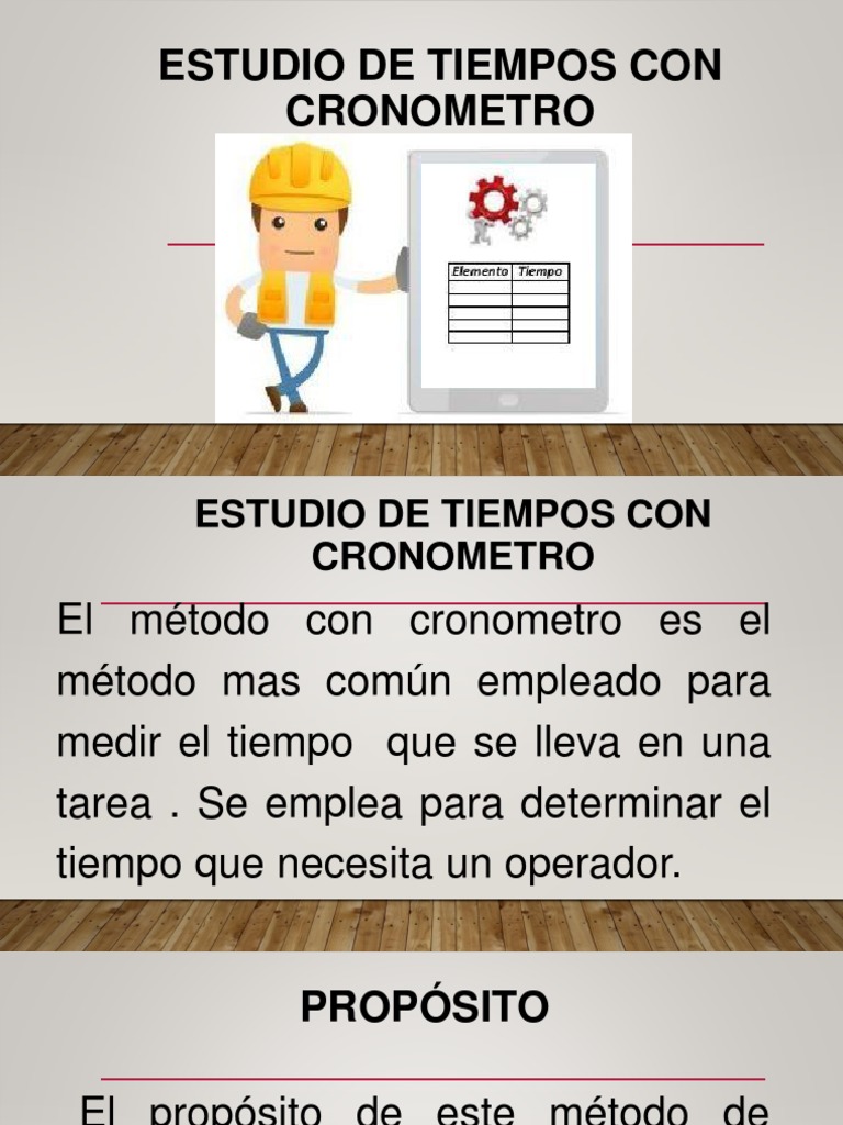 Estudio de Tiempos Con Cronometro 2 | PDF | Informática y tecnología de la información | Software