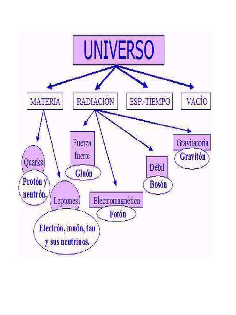 Mapa Conceptual de Universo | PDF