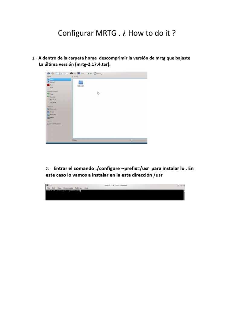 Configuración de MRTG en Debian/Linux | PDF