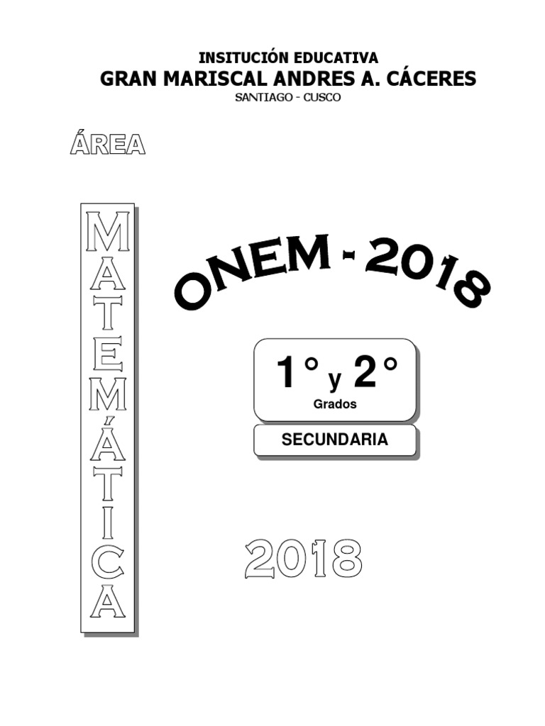 Exámenes ONEM 2023: Guía y Ejercicios | PDF | Entero | Triángulo