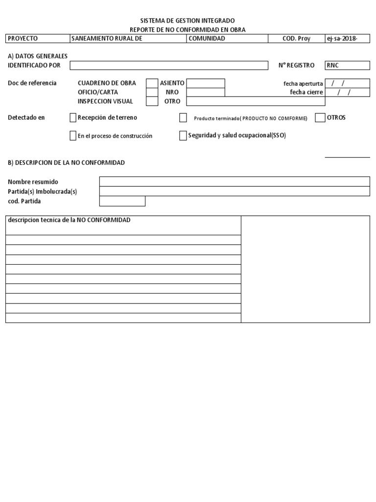 Formatos Calidad | PDF | Calidad (comercial) | Informática y tecnología ...