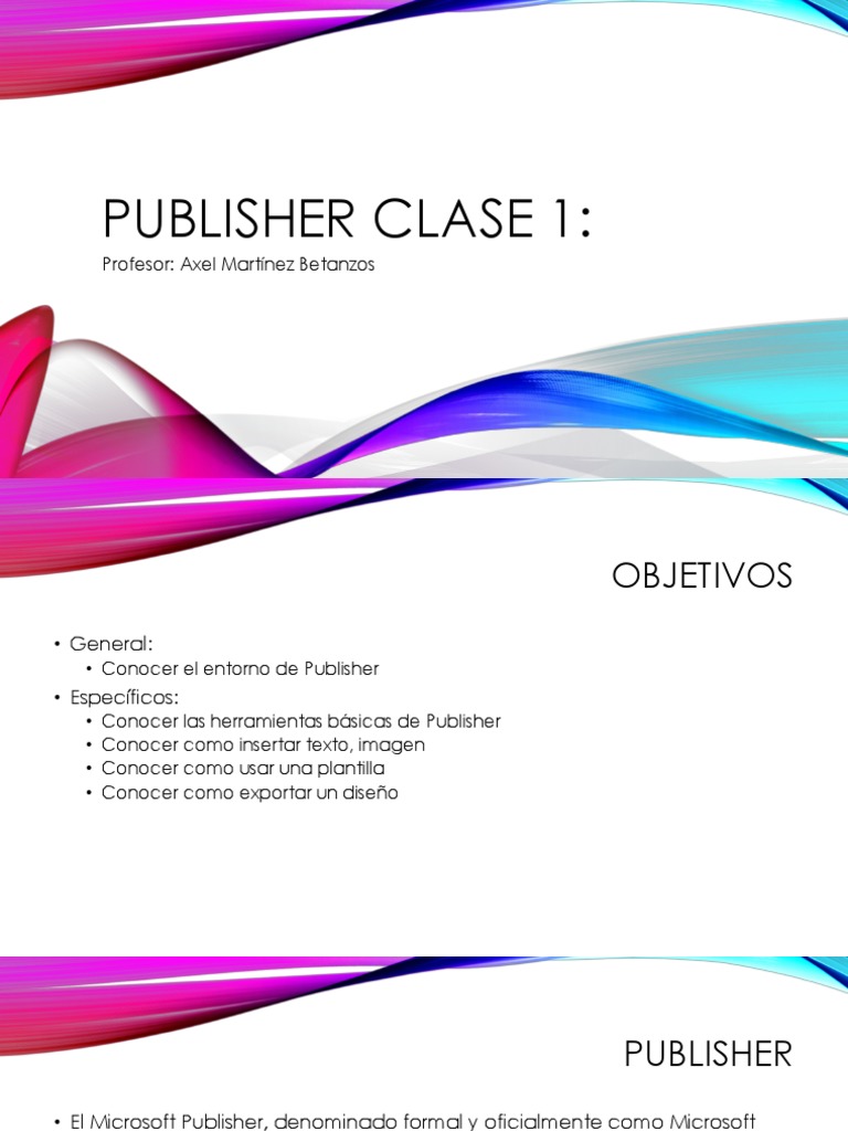 Introducción a Microsoft Publisher 2013 | PDF | Point and Click | Imagen