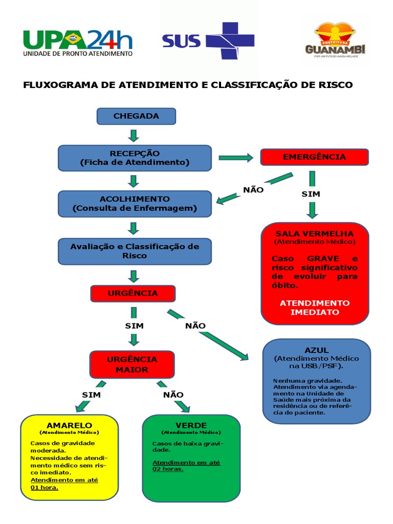 Fluxograma de Atendimento e Risco | PDF