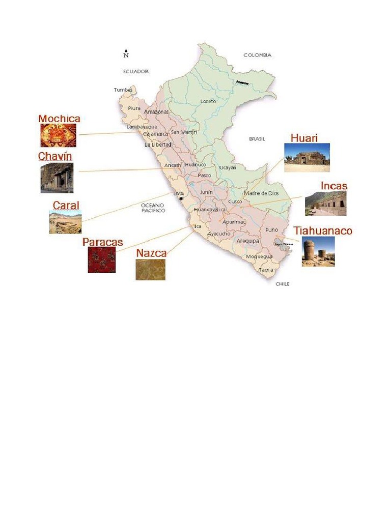 Mapa de Culturas Preincas | PDF