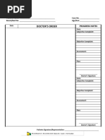 Vital Signs Monitoring Sheet PDF | PDF