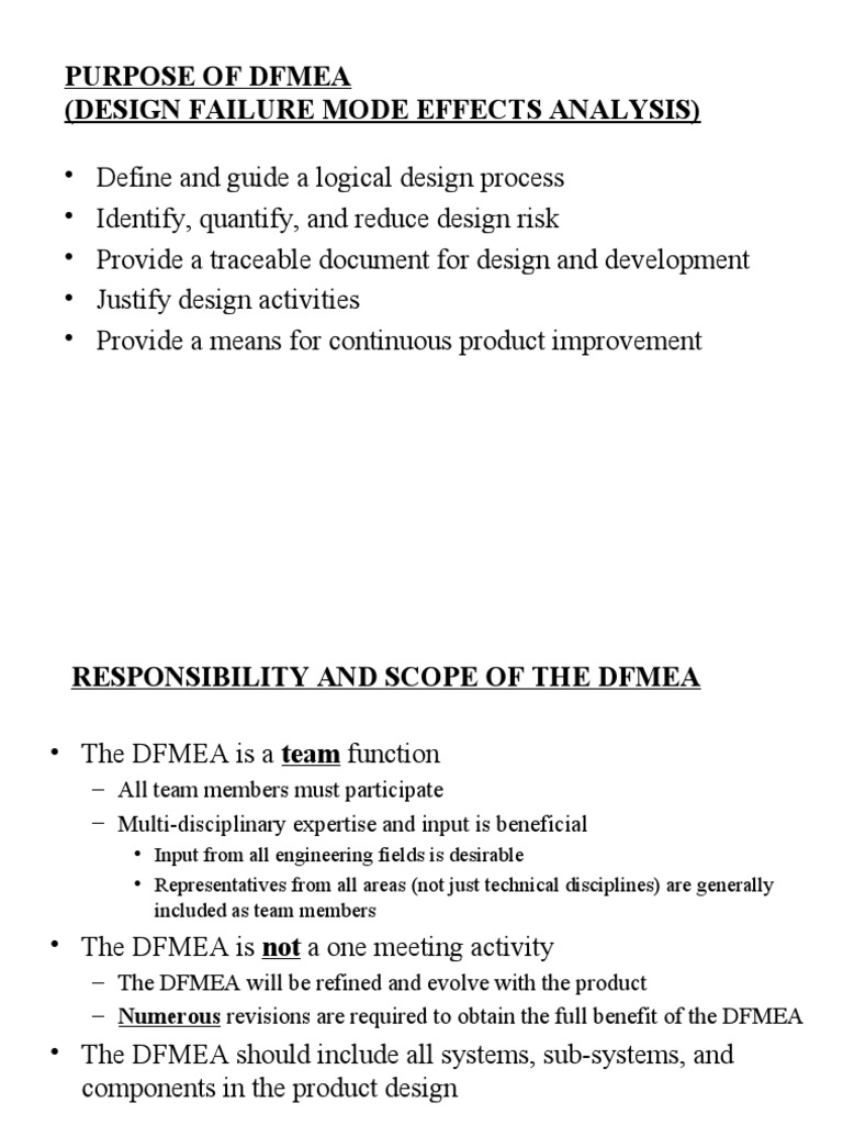 dfmea