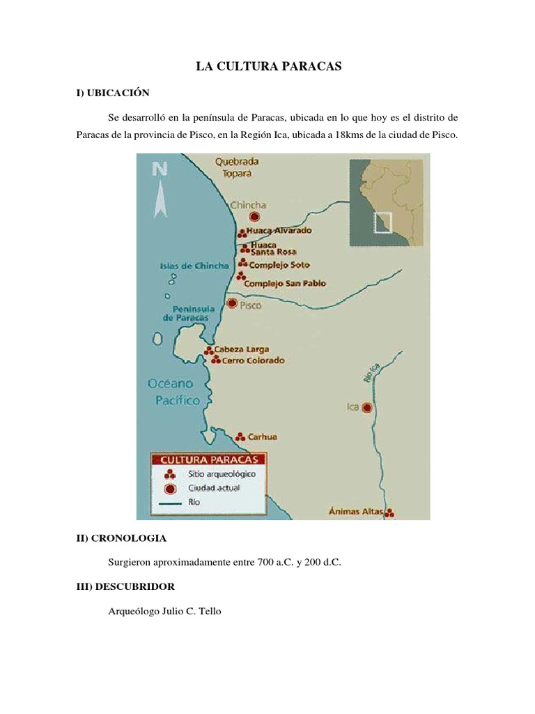 La Cultura Paracas | PDF | Cultura (general)