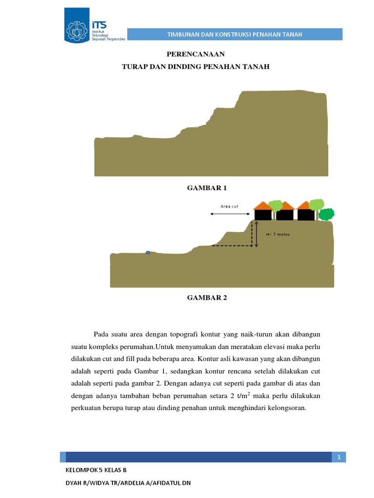 Perencanaan Turap Lengkap | PDF