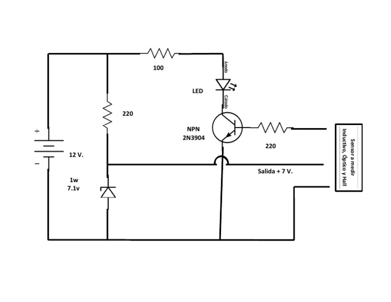 Diagrama Probador de Sensores
