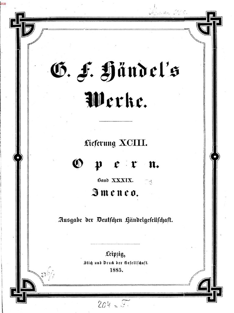Imeneo Score PDF | PDF
