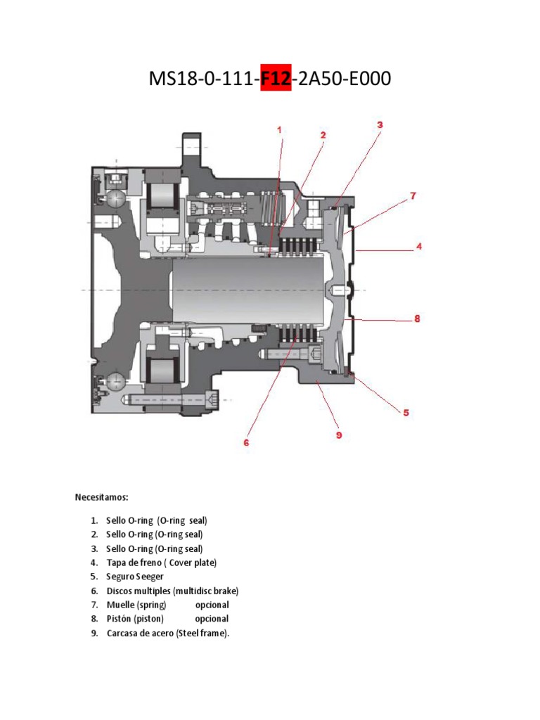 MS18 Spare Parts | PDF | Propulsion | Energy Conversion