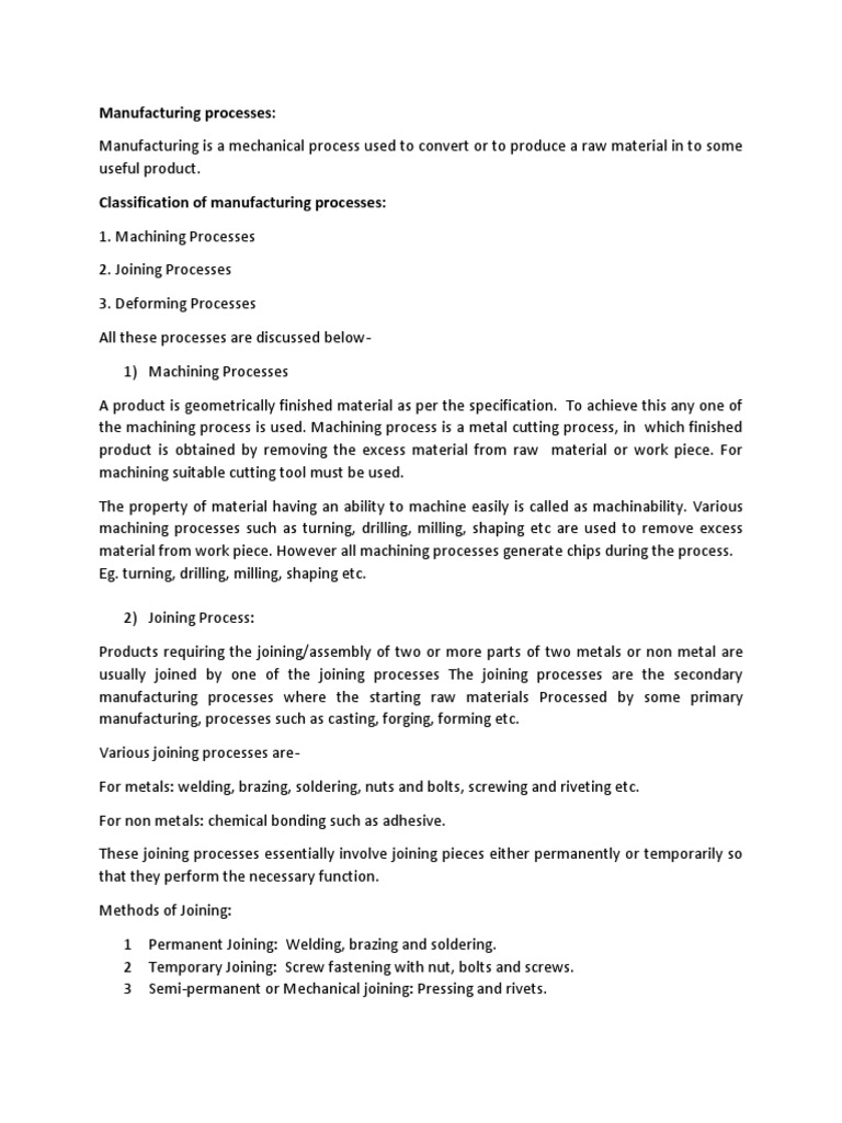 Joining Processes | PDF | Soldering | Welding