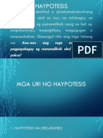 Pagsusuri NG Datos | PDF