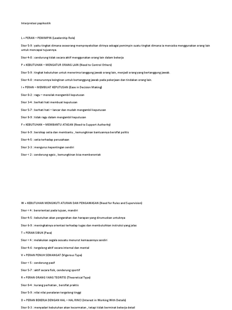 Interpretasi Papikostik | PDF