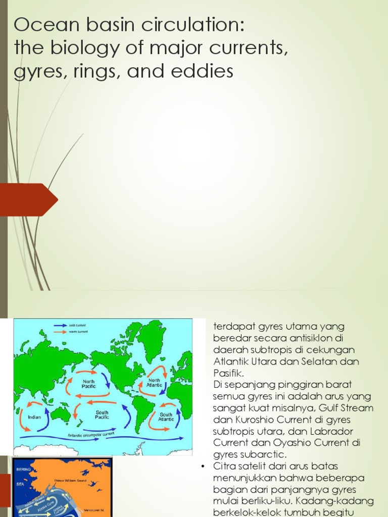Sirkulasi Laut: Arus, Gyres, dan Biologi | PDF | Sains & Matematika