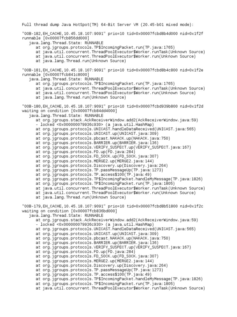 Thread | PDF | Concurrent Computing | Oracle Corporation