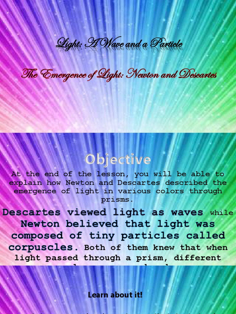 Light Lesson 2 | PDF | Prism | Light