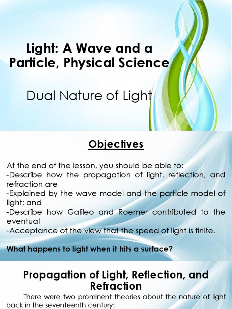 Lights Lesson 4 | PDF | Speed Of Light | Light