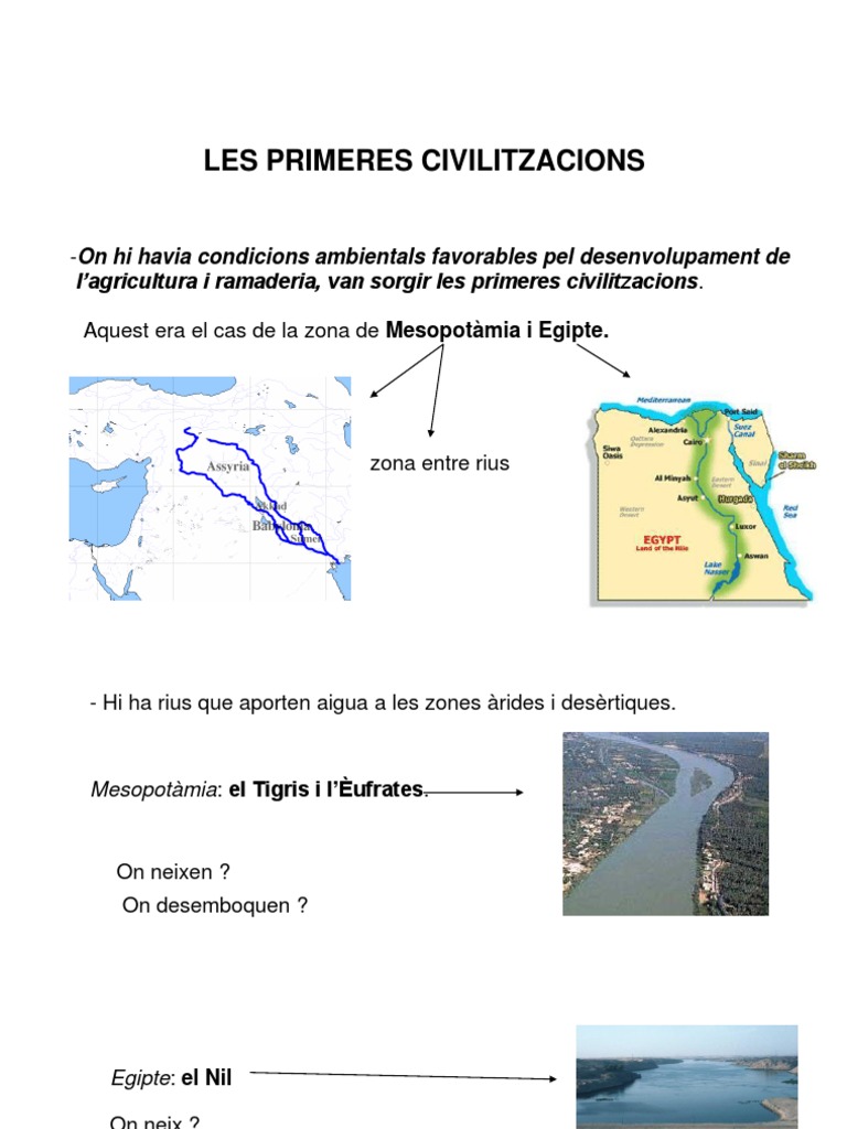 Egipte I Mesopotamia | PDF