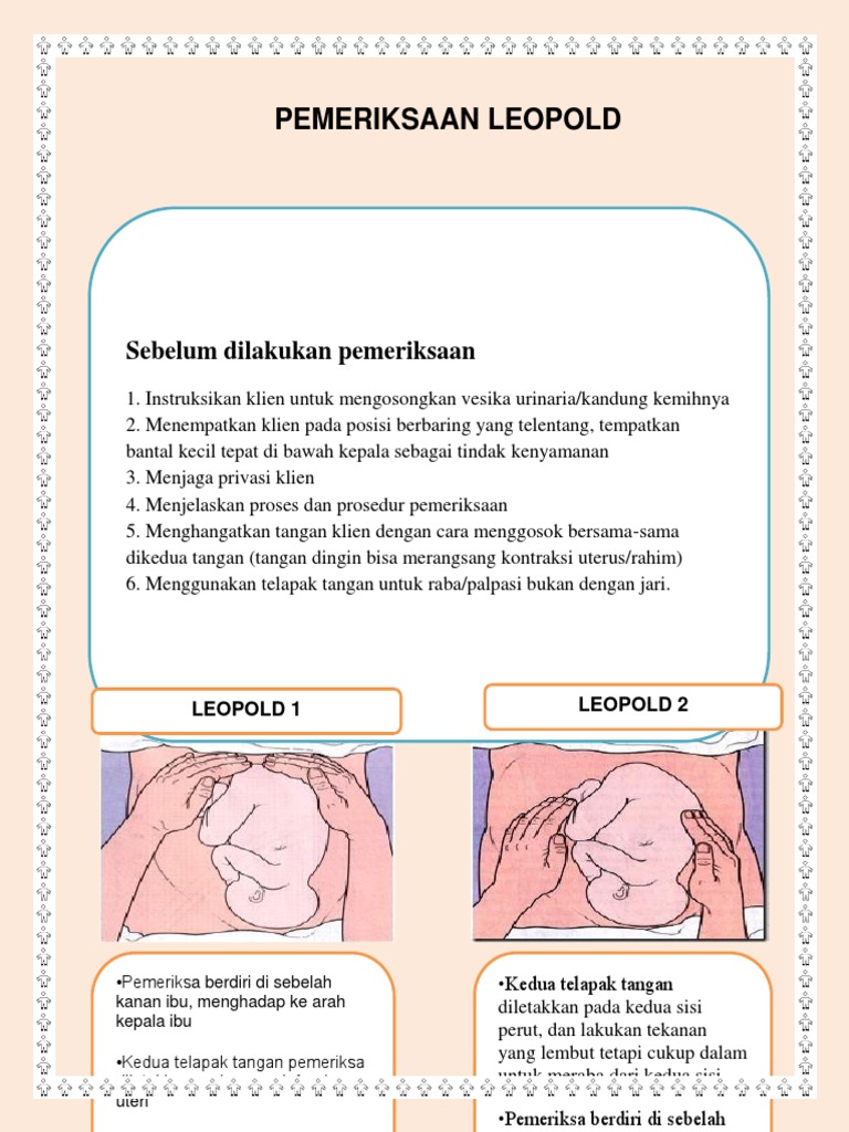 Pemeriksaan Leopold | PDF
