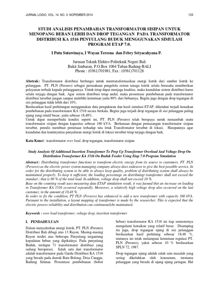 Trafo Sisip PDF | PDF