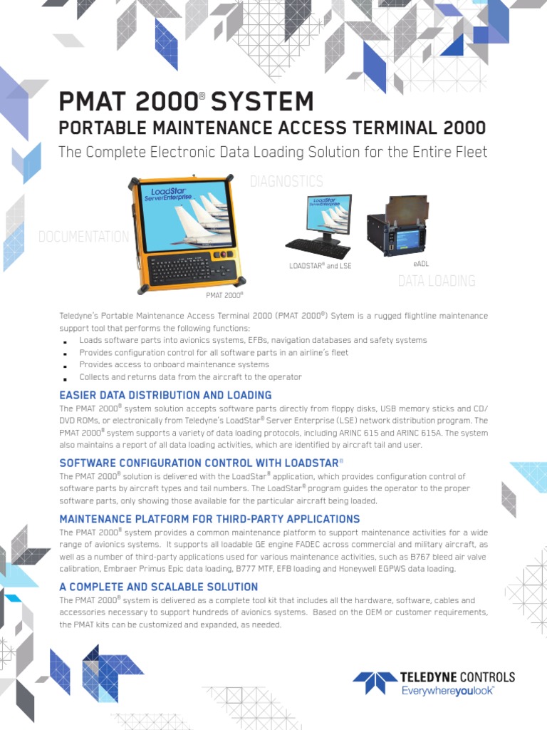 PMAT 2000 Brochure PDF | PDF | Usb | Avionics