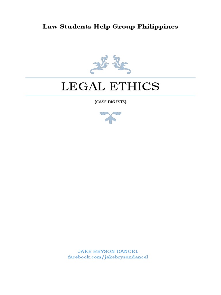 Case Digests PDF | PDF | Lawyer | Complaint