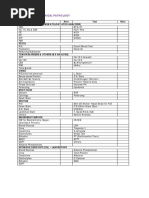 Lab Flow Sheet | PDF | Medical Specialties | Chemistry