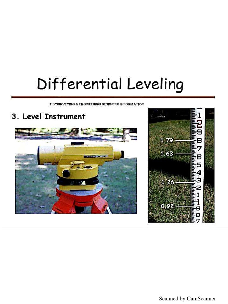 Levelling Basic | PDF