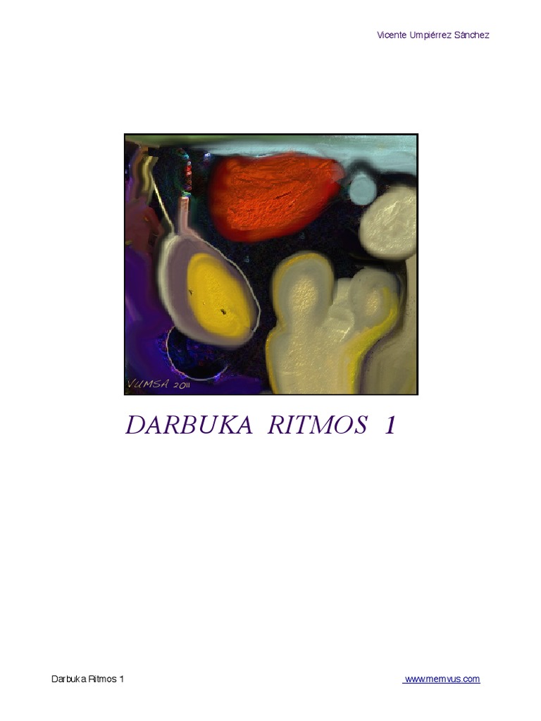 Darbuka Ritmos 1 | PDF | Ritmo | Notación musical